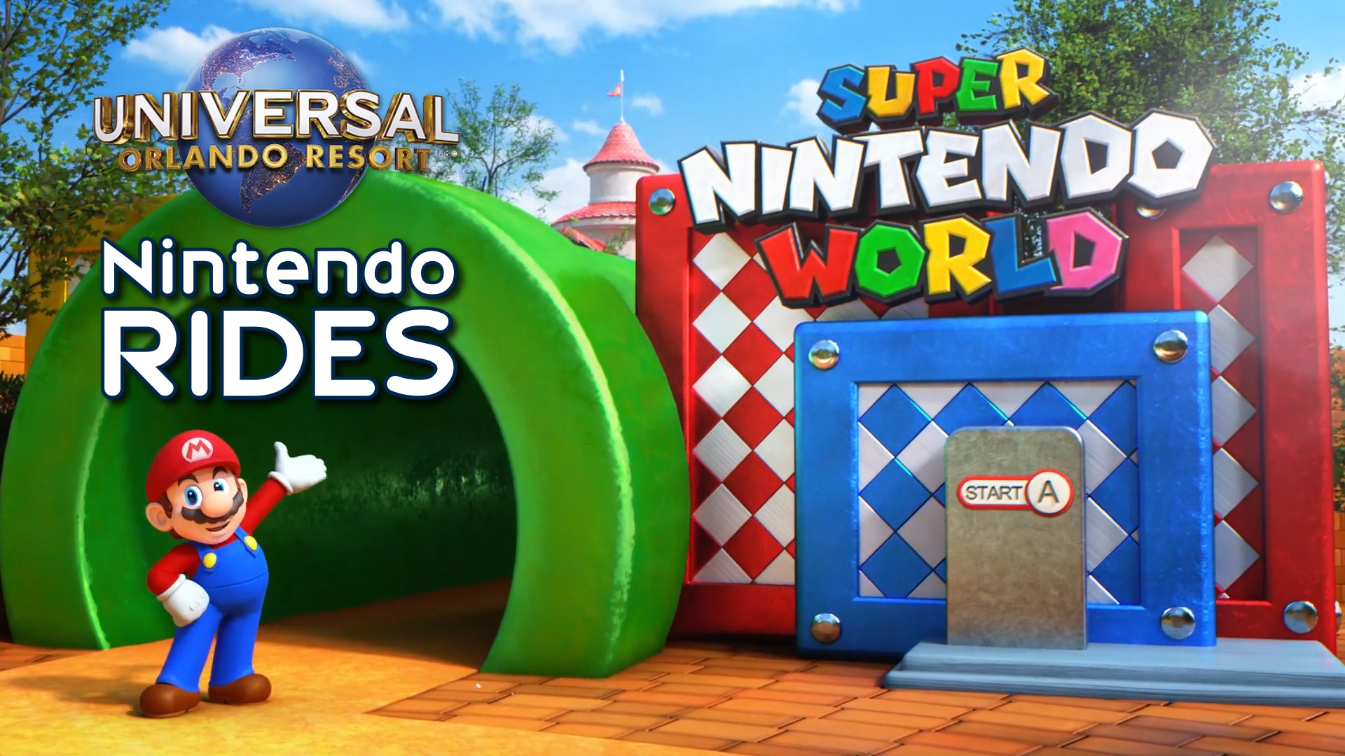VIDEO: Super Nintendo World’s Rides & Attractions at Universal Orlando ...