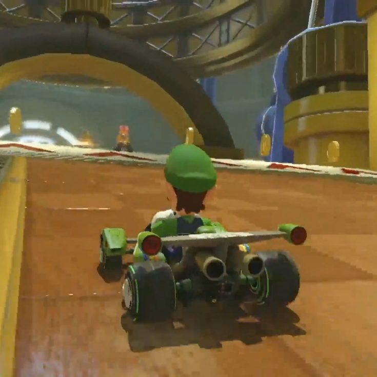 Mario Kart Ride Details for Super Nintendo World – Track Layout & Scene ...