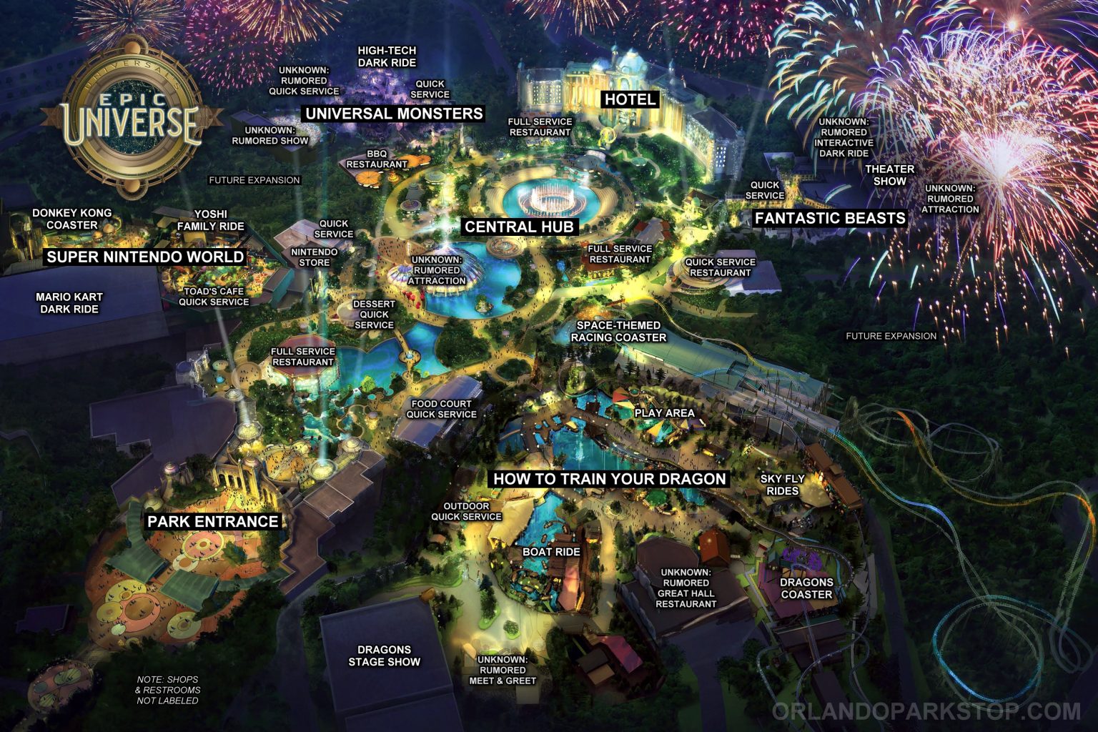 New Permits Reveal Full Layout for Epic Universe [UPDATED] – Orlando ...