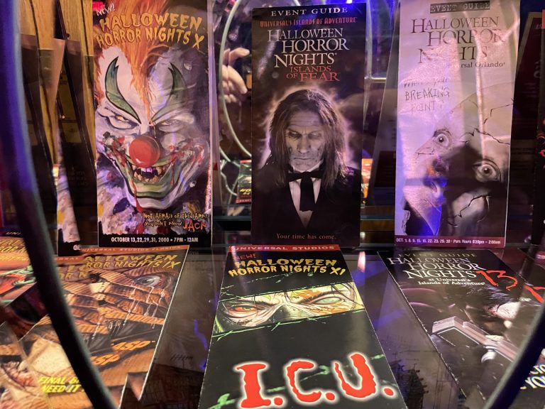 HHN Tribute Store Props and Mementos from Previous Years on Display ...