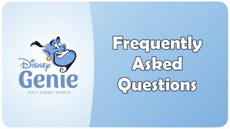 Disney Genie+ and Lightning Lane Frequently Asked Questions at Walt ...