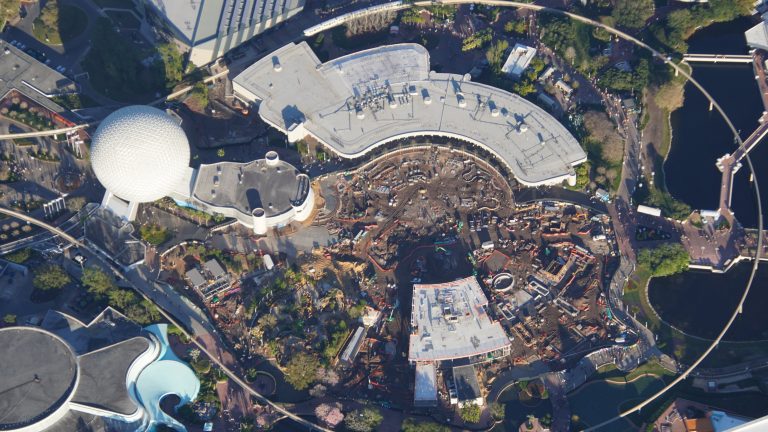 EPCOT Transformation Construction Update: Moana Journey of Water ...