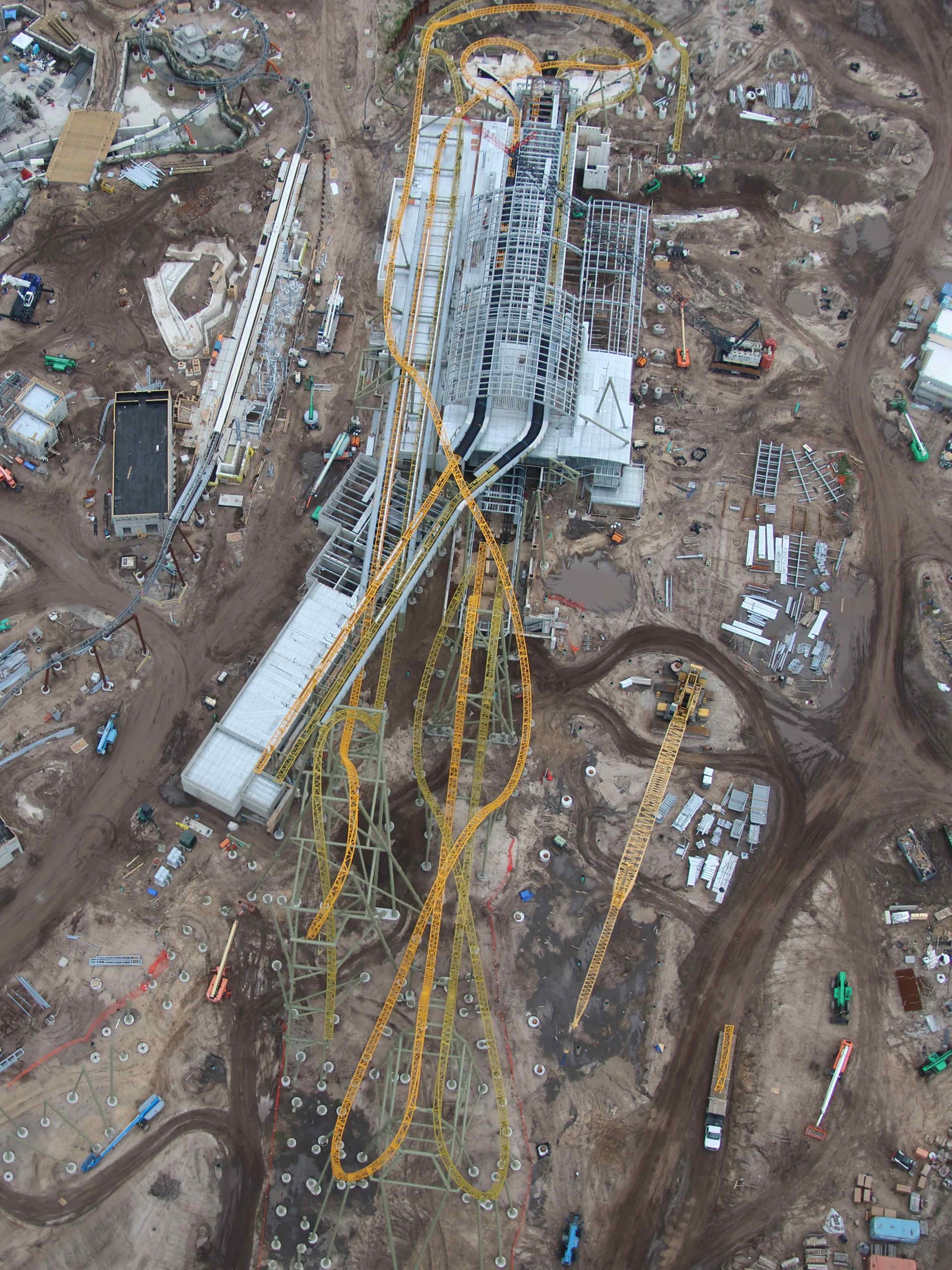 Epic Universe Update: Dueling Roller Coaster Topped Off, New Ride ...