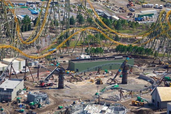 Epic Universe Update: Sky Fly Dragons Arrive, Permit Information ...