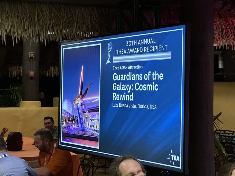 Guardians of the Galaxy: Cosmic Rewind Receives Award for Outstanding ...