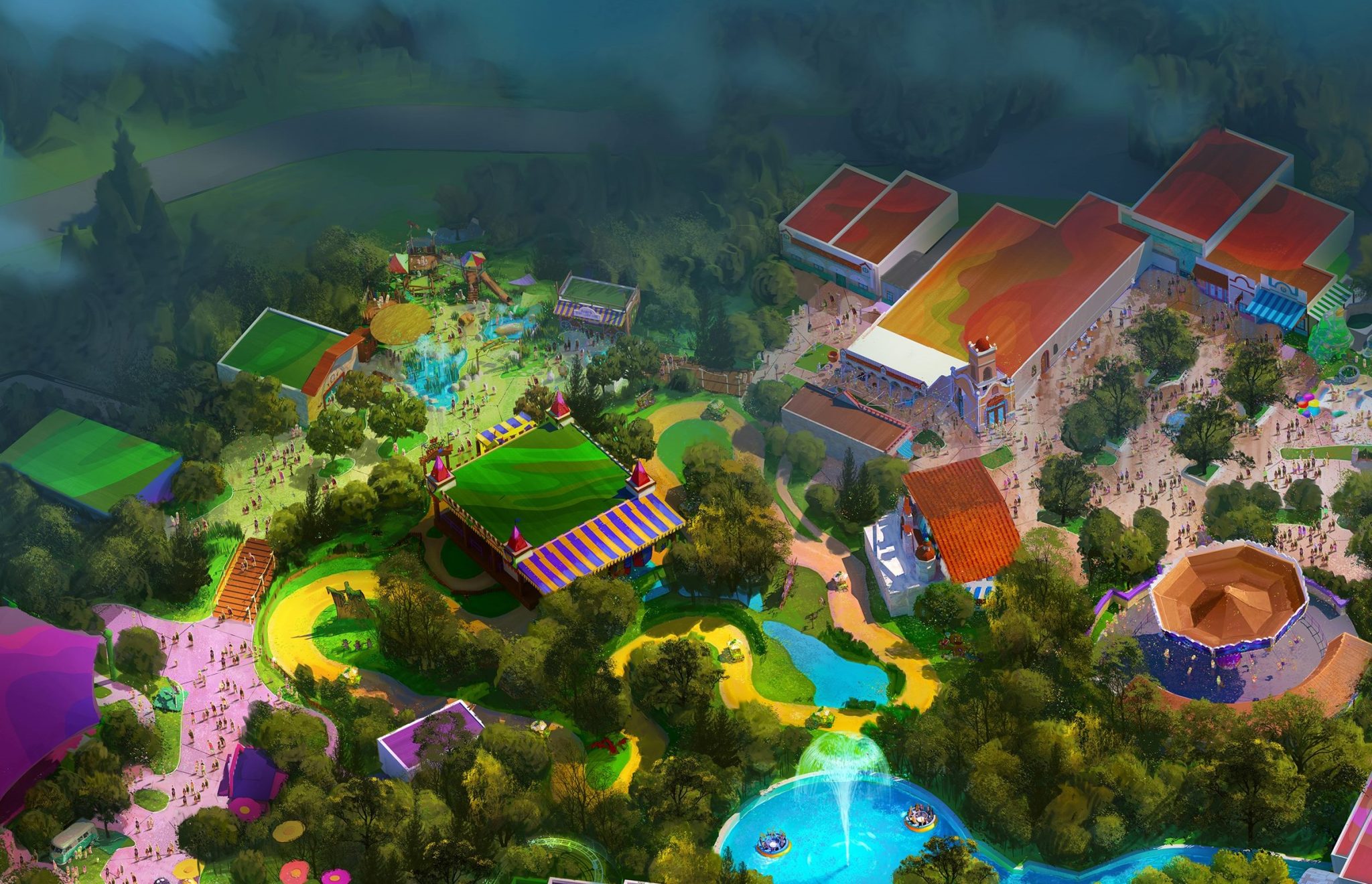Universal Kids Resort Texas Update: New Concept Art and Rumored Lands ...
