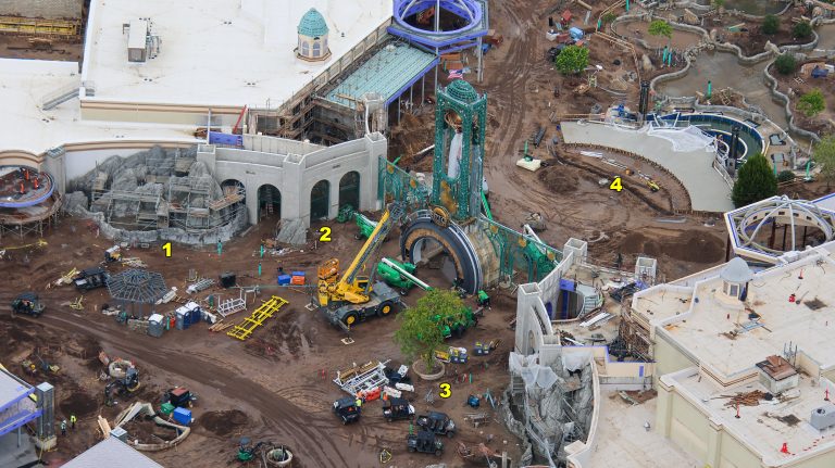 Epic Universe News Update: Chronos Tower Topped Off, Entry Area Permits ...