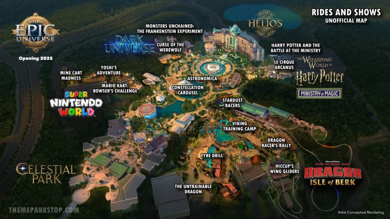 Epic Universe News Update: Monsters Animatronics, Carousel Seating, and ...