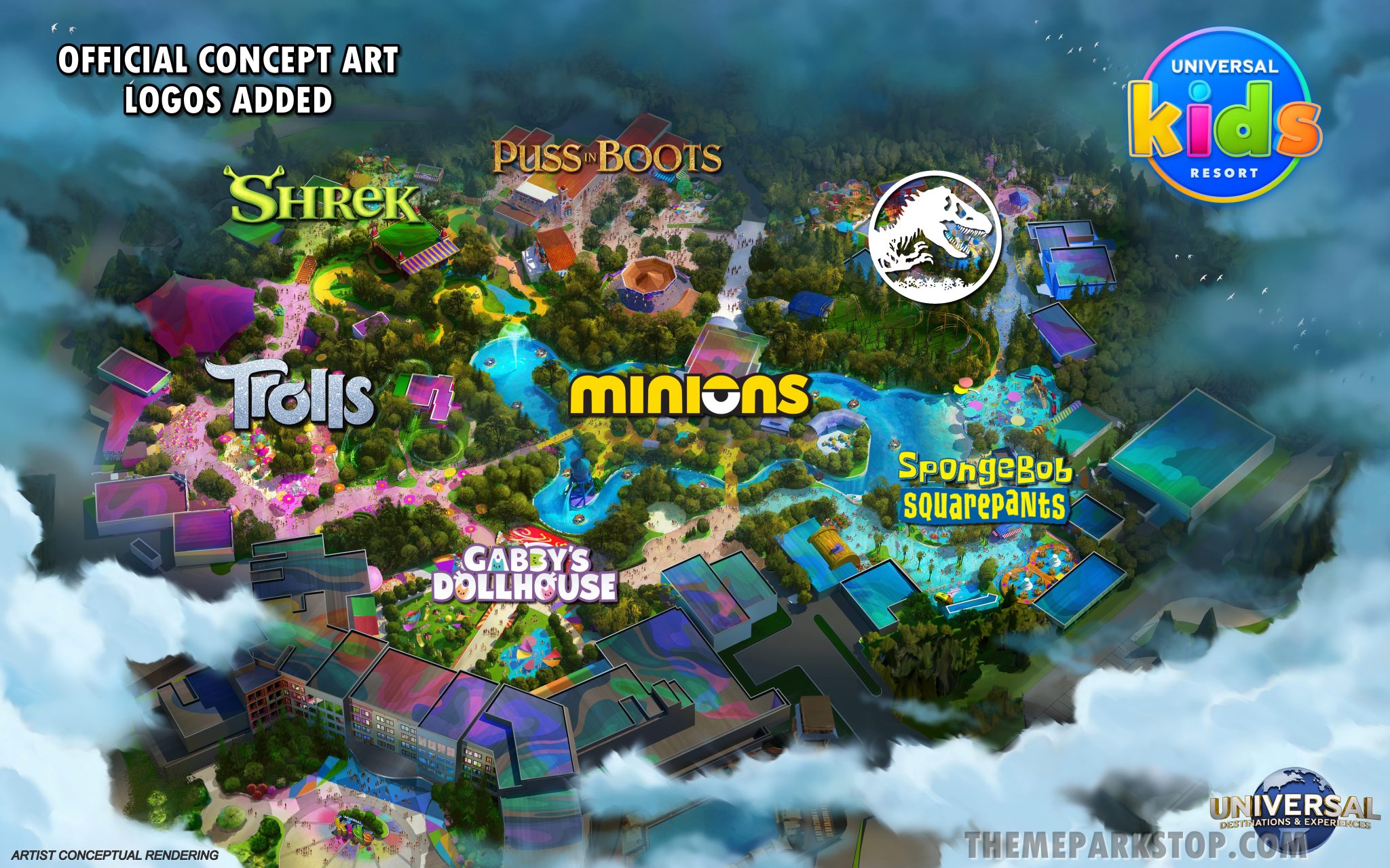 Themed Lands Announced for Universal Kids Resort Texas, Opening 2026 ...