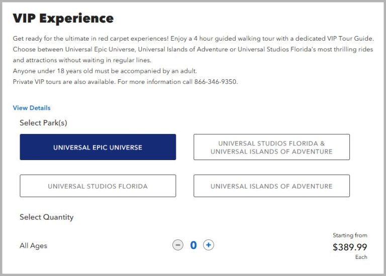 Epic Universe Express Passes, VIP Tours, Darkmoor Makeup & Photo ...