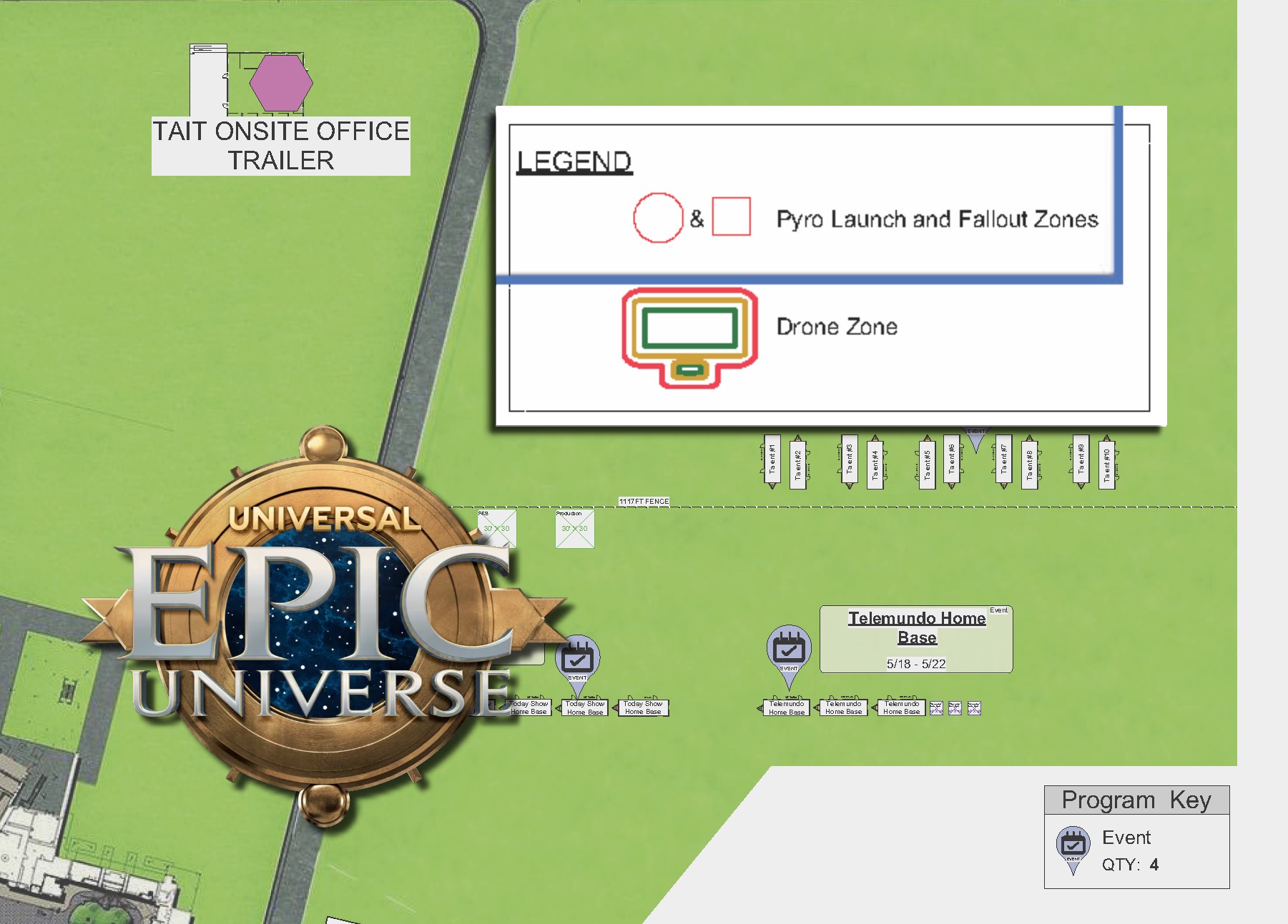 Epic Universe Grand Opening Permit Shows Drones, Pyro, TODAY Show ...