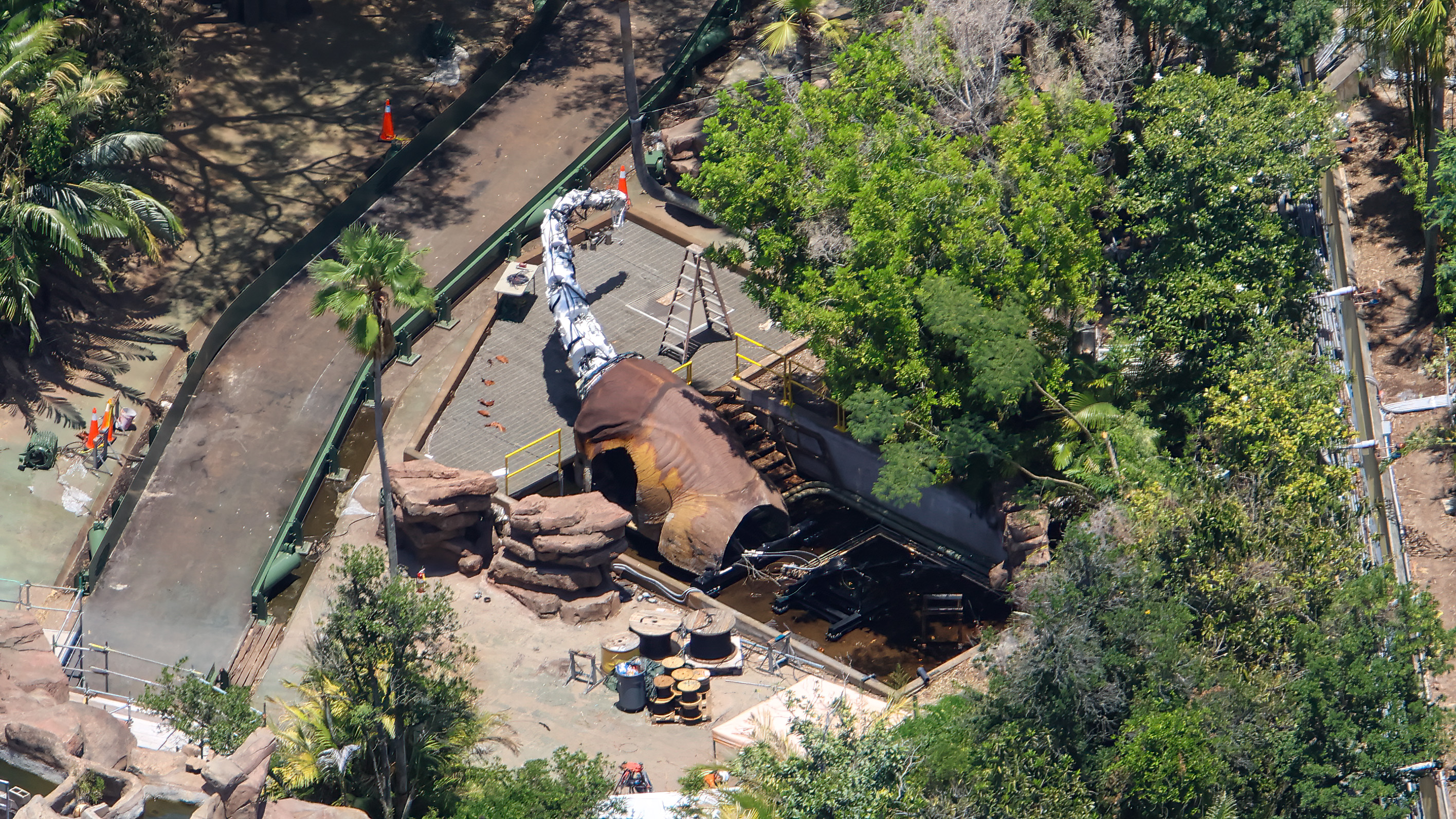 Jurassic Park River Adventure Animatronics Being Upgraded at Islands of ...